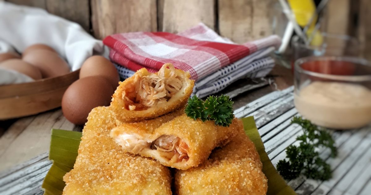Resep Risoles Mayo Isi Ayam oleh Mbok Dyn - Cookpad