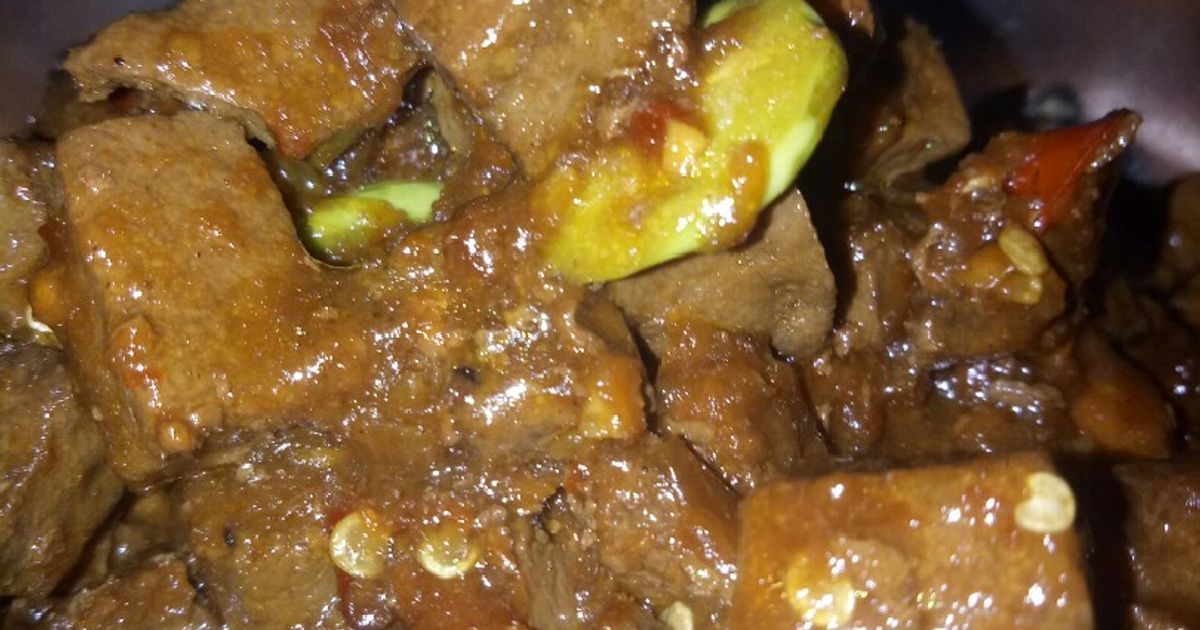 Resep Hati Sapi Kecap oleh ratih subekti - Cookpad