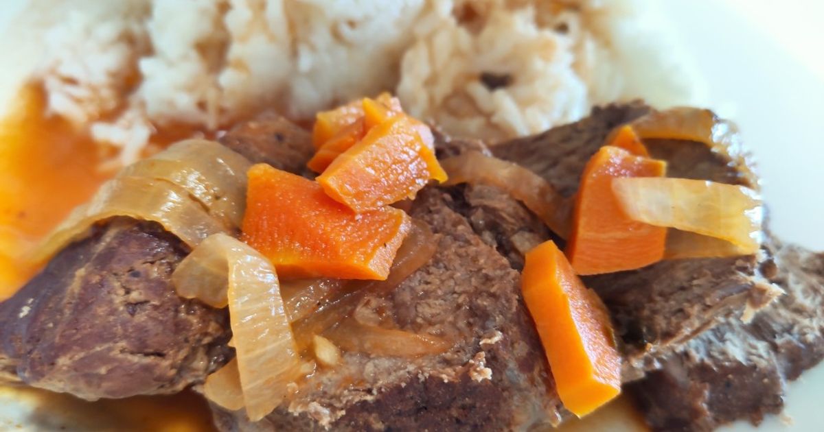 carne en su jugo en olla a presion - 21 recetas caseras- Cookpad