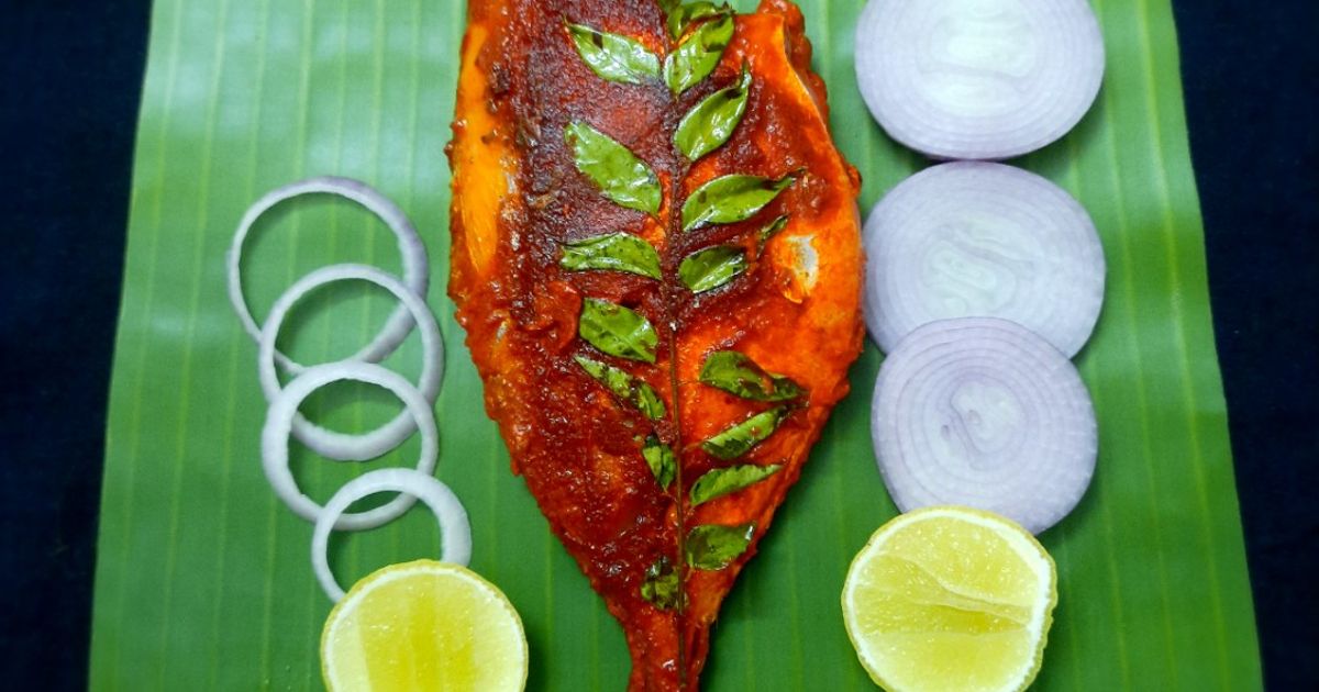 Malabar Trevally Fish Fry Recipe by Muniswari.G - Cookpad