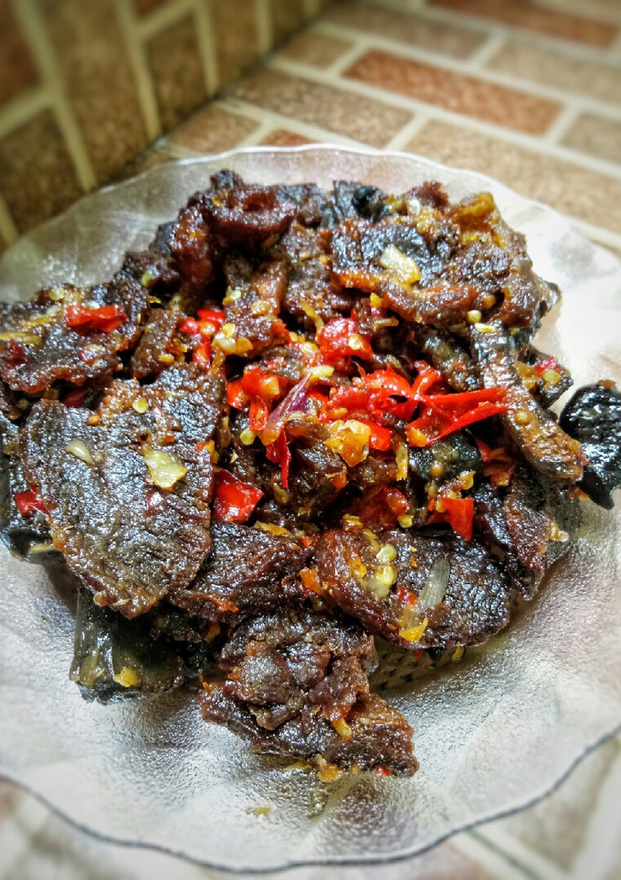 Resep Dendeng Balado Kering Ala Rm Padang oleh Dewi Pujia - Cookpad