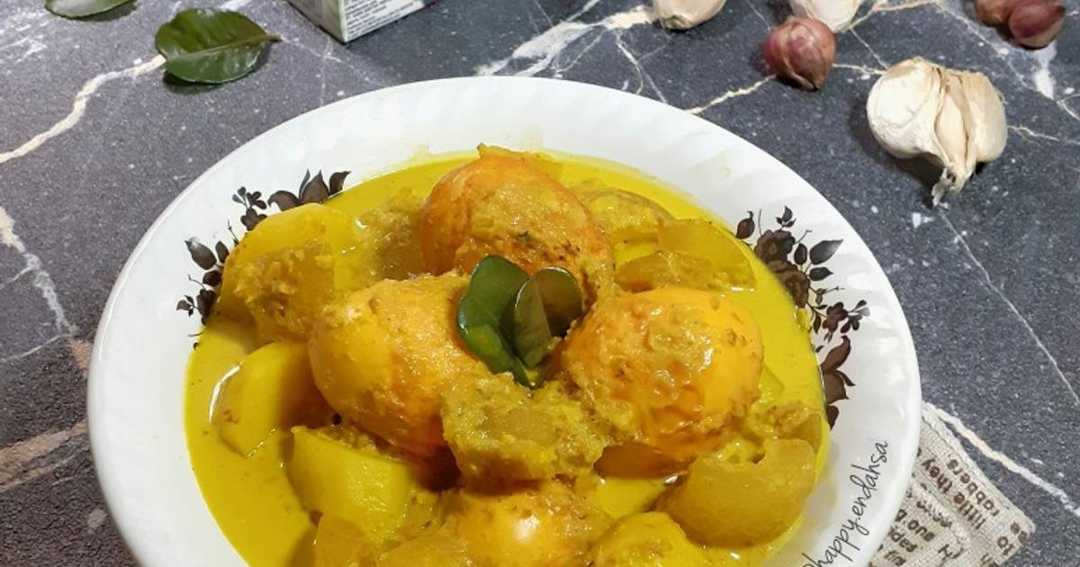 Resep Opor Kentang Telur oleh Happy Endahsa (Happy End) - Cookpad