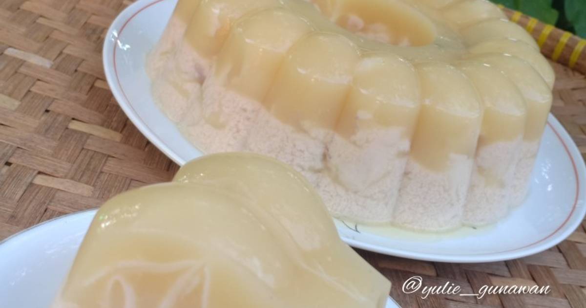 Resep Puding Santan Gula Merah Kelapa Muda oleh 🌷Yulie Yuda Gunawan🌷 ...