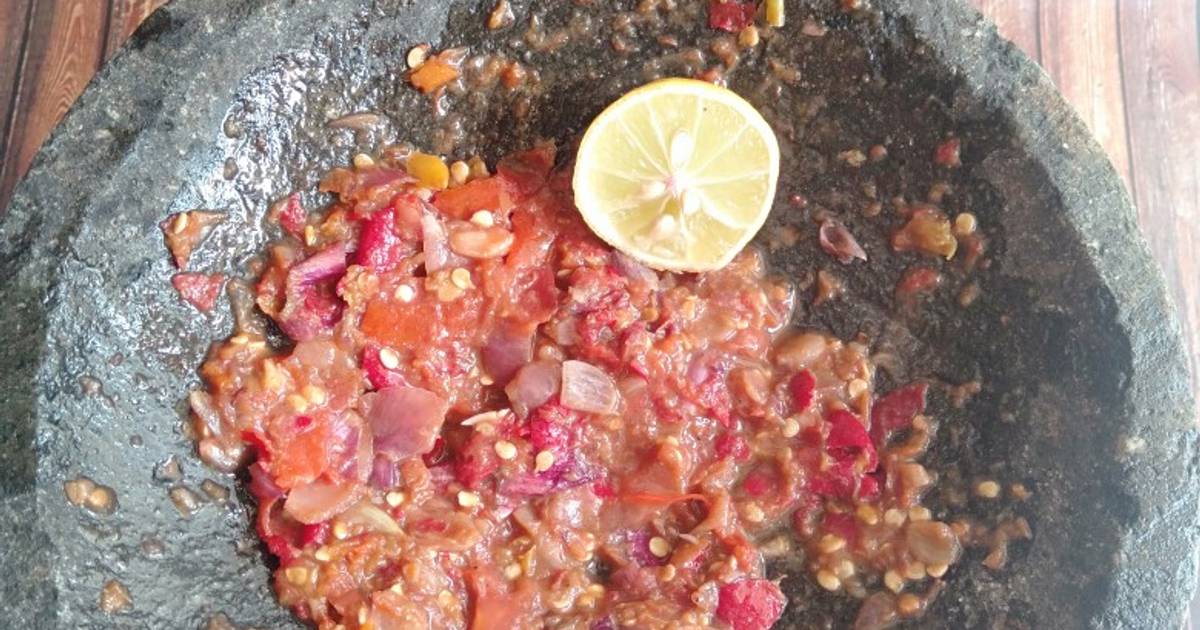 Resep Sambal Dadak Terasi oleh Yuyun - Cookpad Resep Sambal Dadak Terasi oleh Yuyun - Cookpad