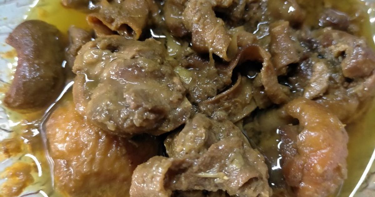 Resep Jeroan Ayam Bumbu Sederhana oleh Erwina Artika - Cookpad