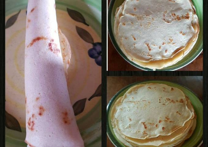 Panqueques con manjar Receta de Cristofer Mora C- Cookpad