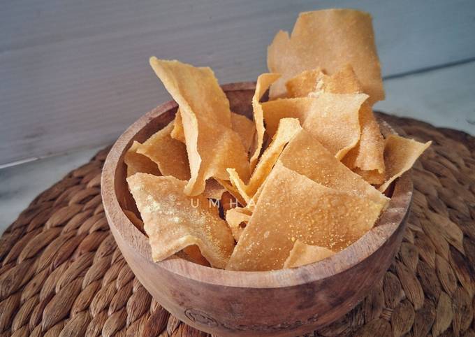 Resep Kulit Pangsit Goreng Berbumbu oleh Ayu Umha - Cookpad