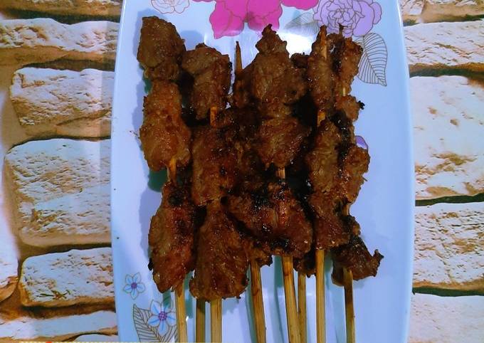 Resep Sate Maranggi oleh puteriayu - Cookpad