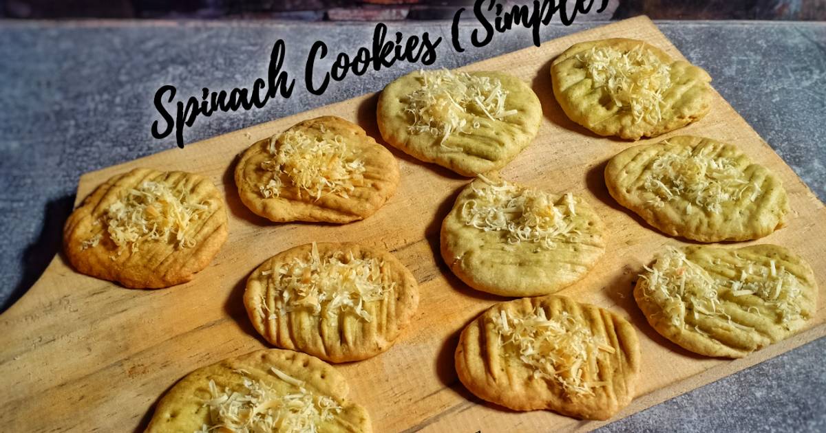 Resep Spinach Cookies (Simple) oleh Oknisa Carolina - Cookpad