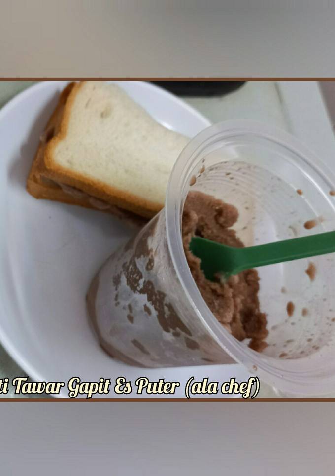 Resep Roti Tawar Gapit Es Puter (ala chef) oleh Ala Chef - Cookpad