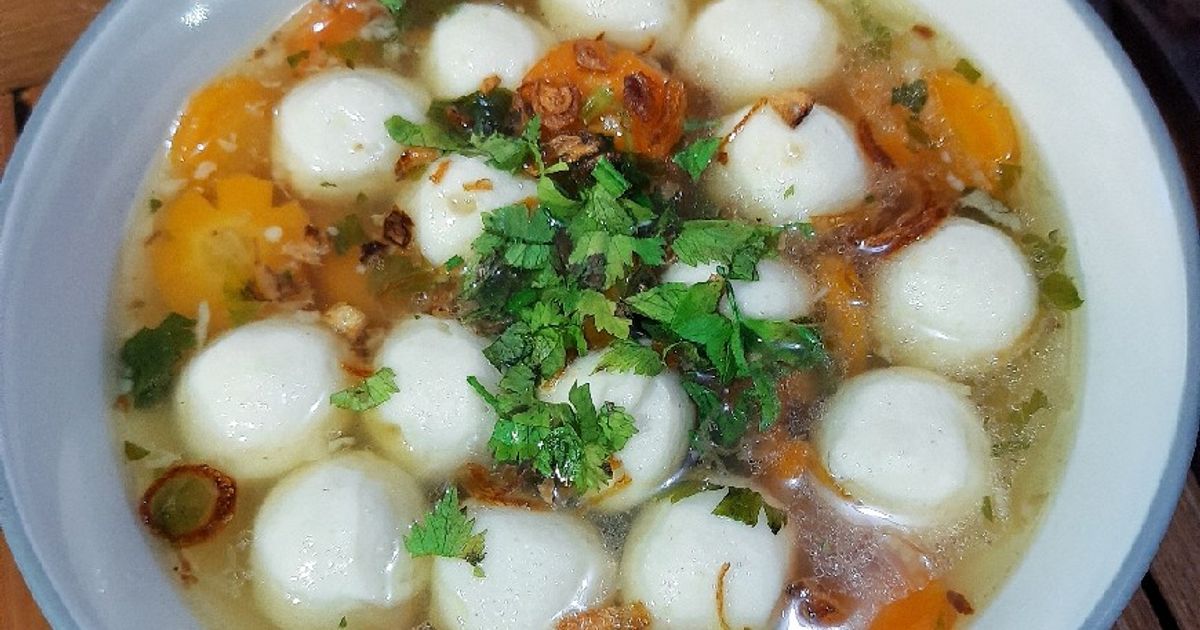 Resep Sup Bakso Ikan oleh Rainbow Kitchen - Cookpad