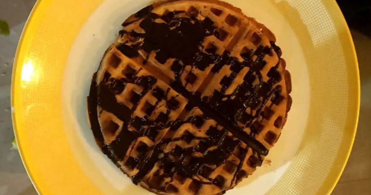 Jackfruit Chocolate Waffles Recipe by Sneha Patel - Cookpad