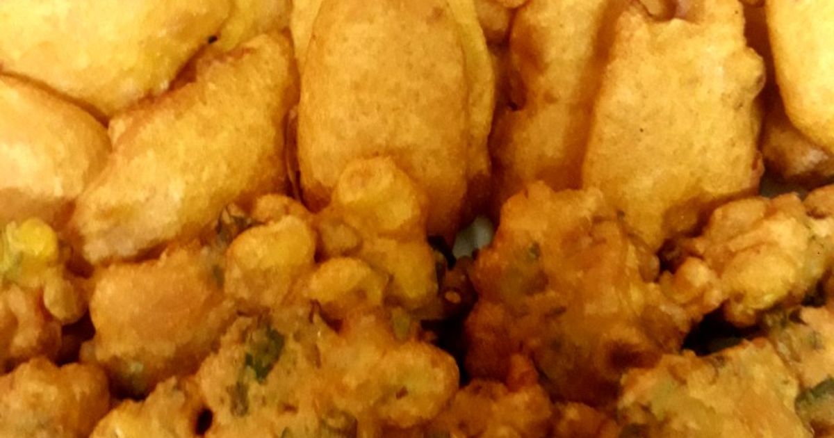 Quick Corn And Potato Fritters (One Batter)😊 Recipe by tanveer sayed