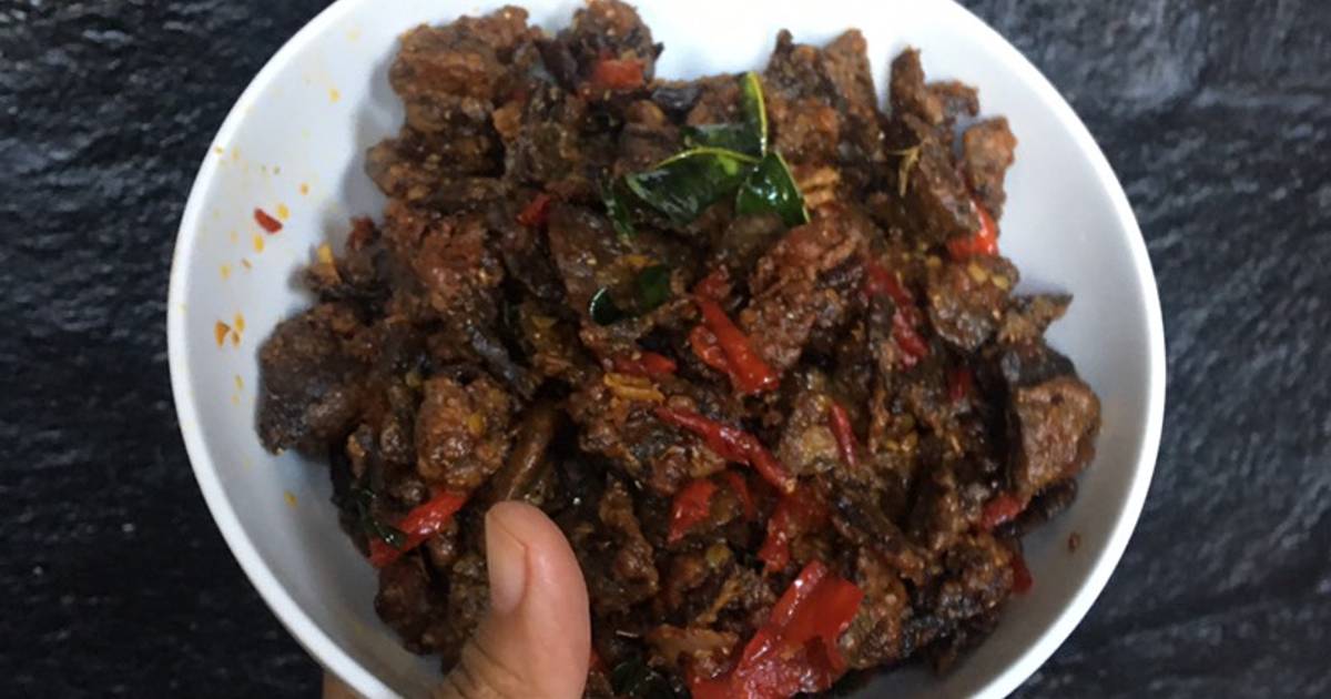 Resep Paru Goreng Balado oleh meira - Cookpad