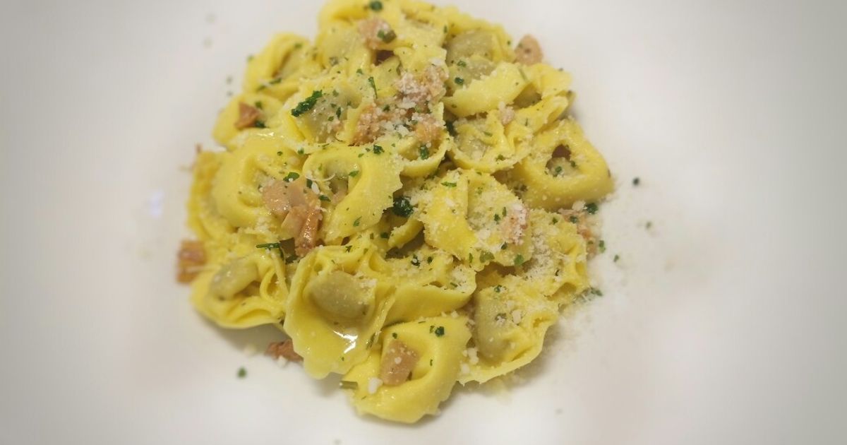 Tortellini Ai Finferli Recipe by Miss Fluffy's Cooking (Angie's Italian ...