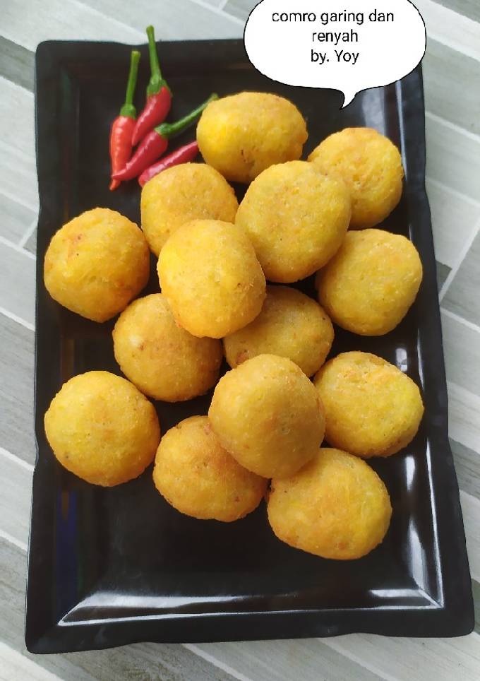 Resep Comro garing dan renyah dan comro frozen oleh Yoy_ Rachmatunnisa ...