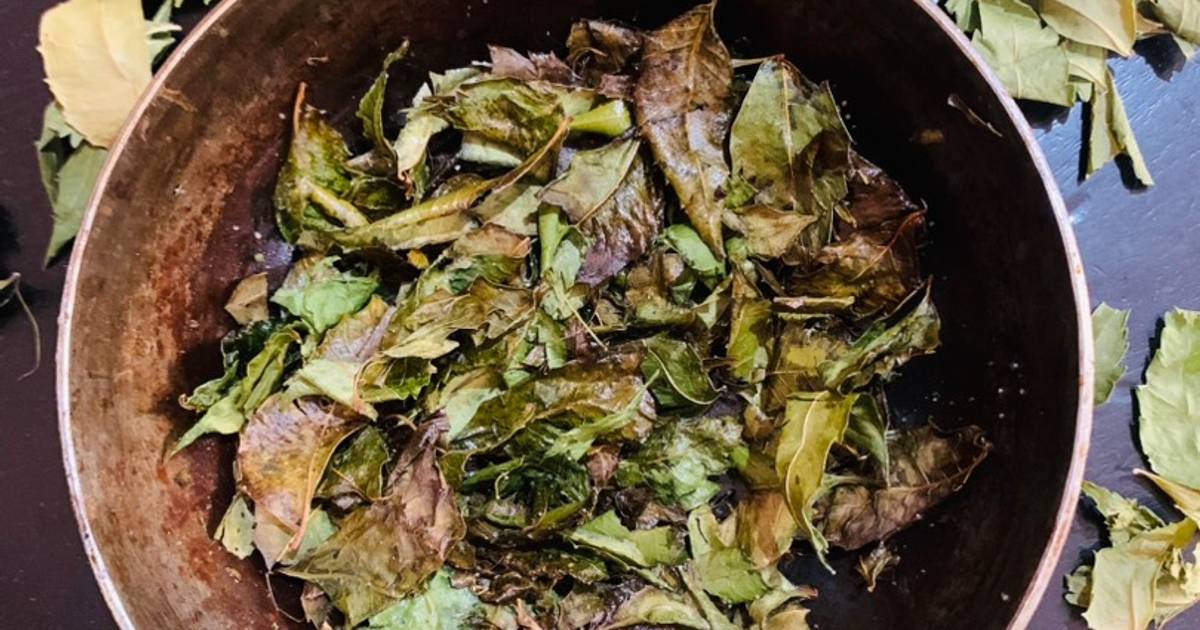 Roasted Neem leaves Recipe by Swagatika - Cookpad