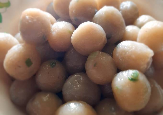 Resep Pentol Aci (Cilok) oleh Shofi Royani - Cookpad