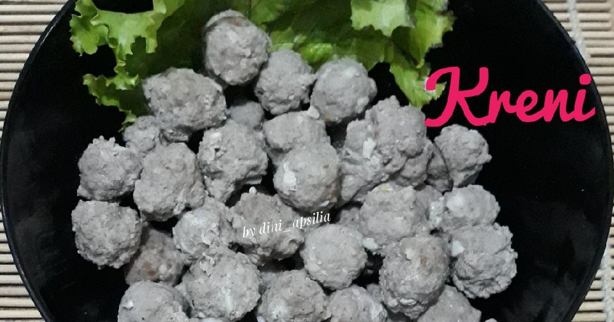 Resep Bola Bola Daging/ Kreni oleh Dini_Apsilia - Cookpad