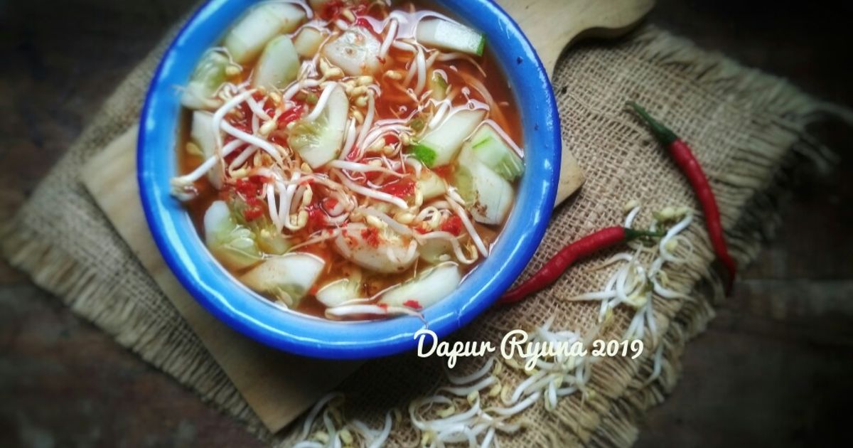 Resep Asinan Timun Toge oleh Putri(Dapur Ryuna) - Cookpad