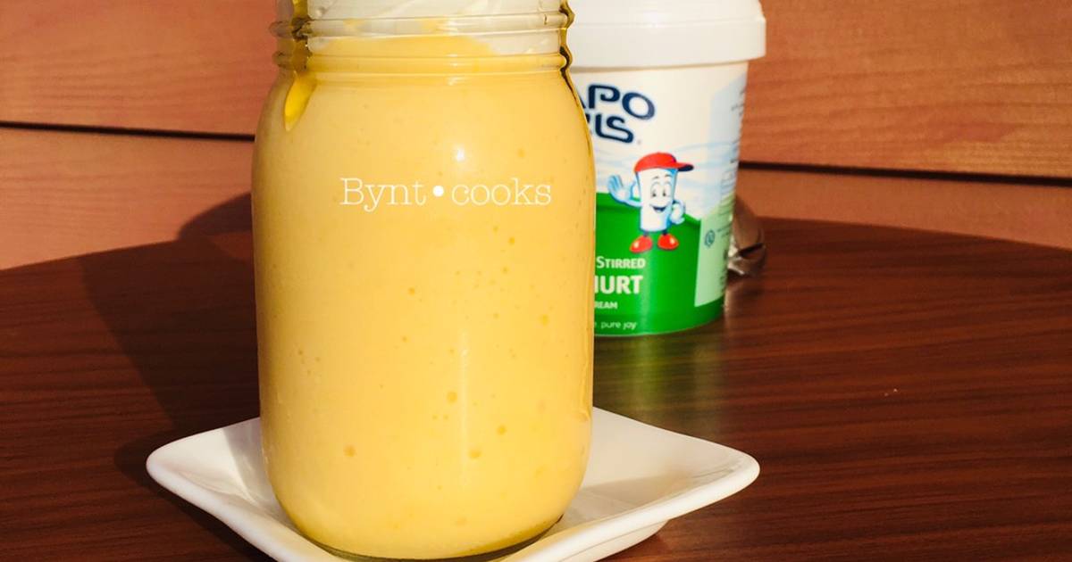 Frozen Mango smoothie Recipe by Bynt_muhammad - Cookpad