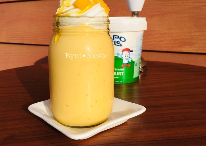 Frozen Mango smoothie Recipe by Bynt_muhammad - Cookpad