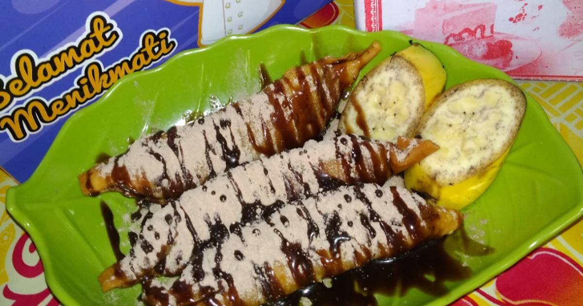 629 resep molen pisang toping enak dan mudah - Cookpad