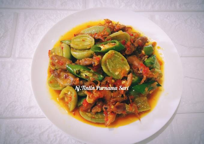 Resep Terong Cumi Cabe Ijo oleh Hj.Tintin Purnama Sari - Cookpad
