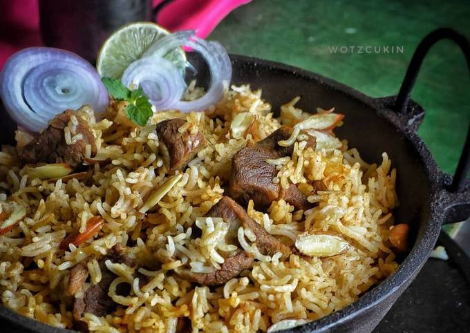 Thalapakatti style Mutton Biryani Recipe by Vani Santhosh - Cookpad