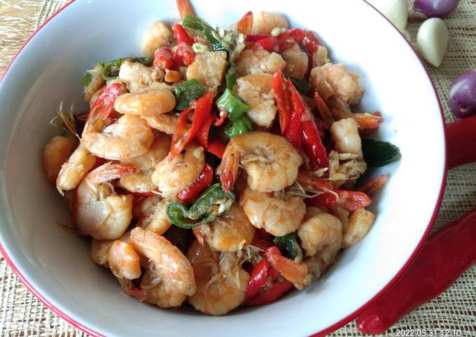 Resep Tumis Udang oleh Putry Thya - Cookpad