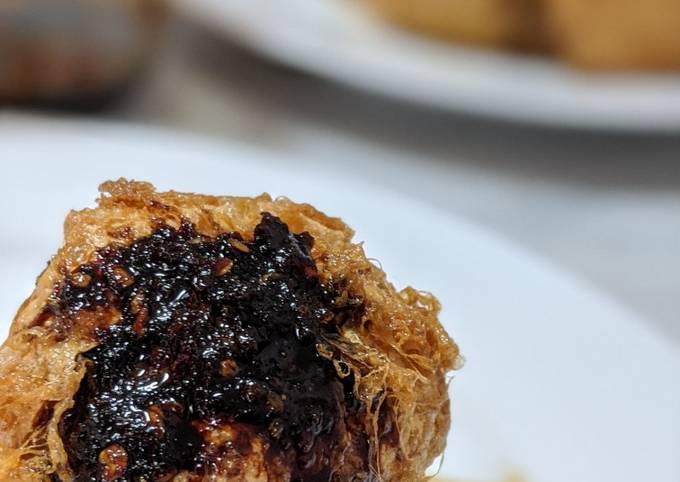 Resipi Tahu Bagedil & Sambal Kicap oleh Amalina Anuar - Cookpad