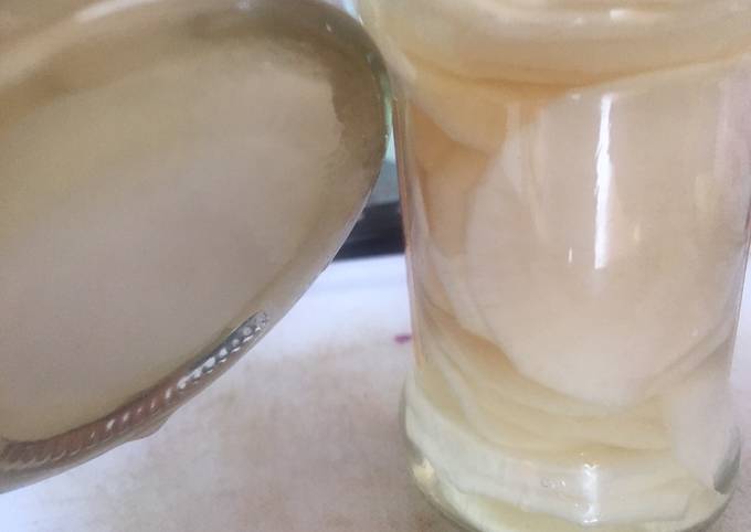 Nabo Encurtido Receta de Alejandro- Cookpad