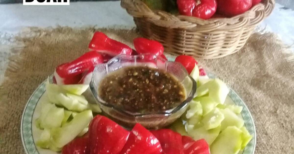 629 resep sambal rujak buah enak dan mudah - Cookpad