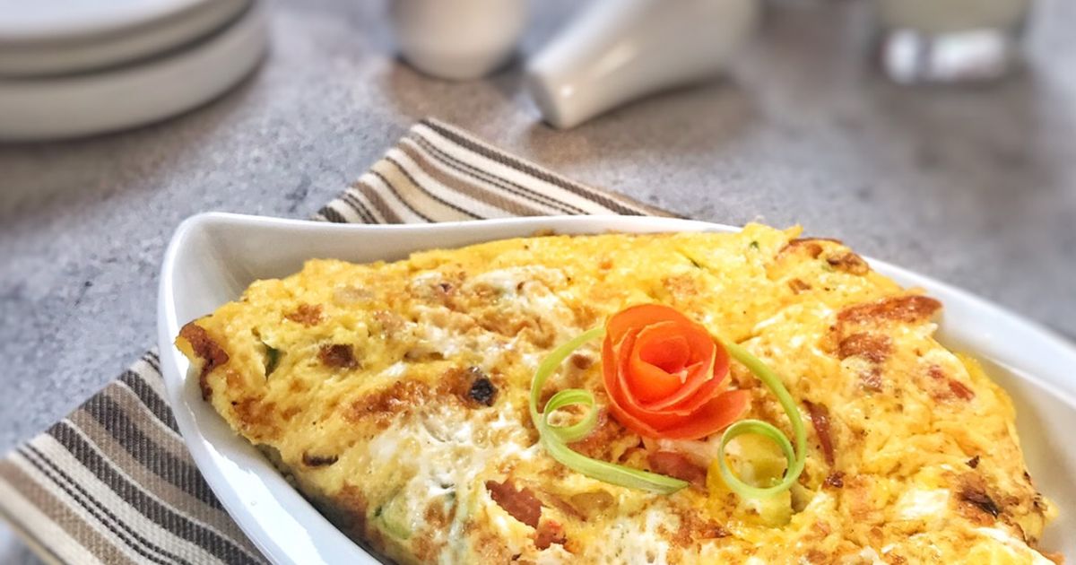 Resep Creamy Omelette Ala Hotel oleh Frielingga Sit - Cookpad