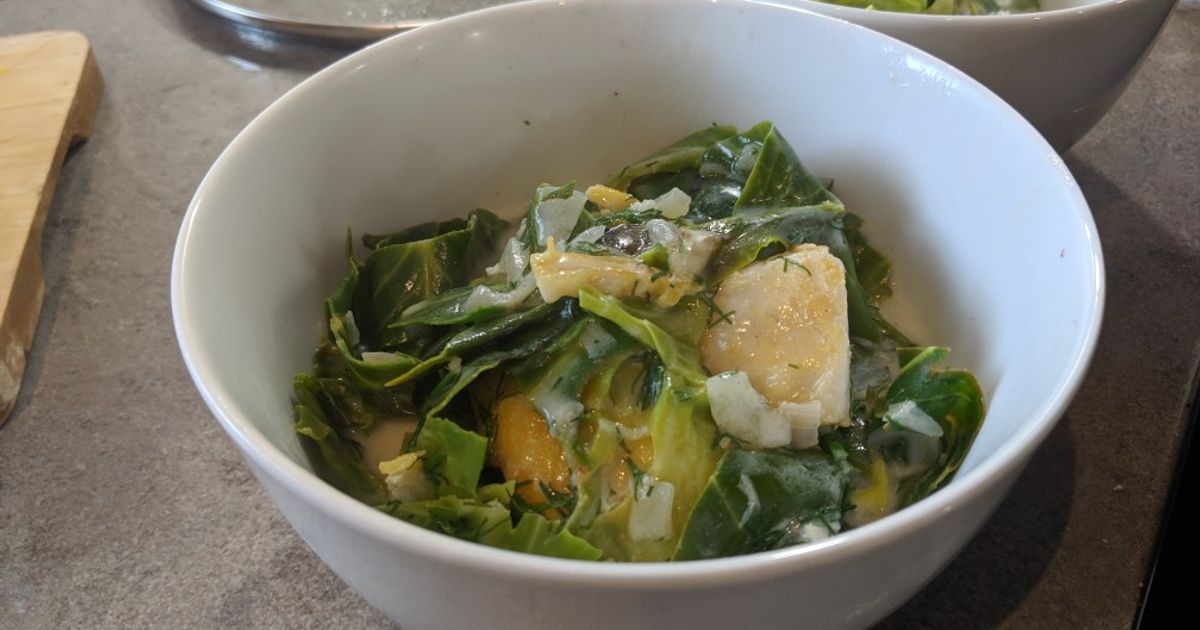 Smoky Fish Stew With Lemon And Crusty Ciabatta Recipe by Matthew J ...