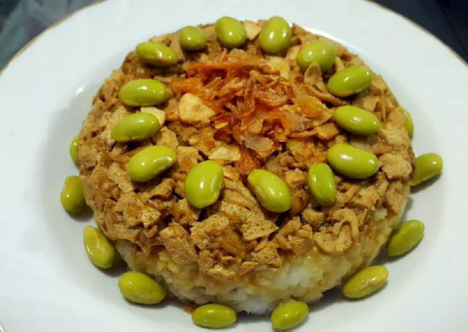 Resep nasi tim ayam tahu no kaldu oleh Tristyana Januar Pratiwi - Cookpad