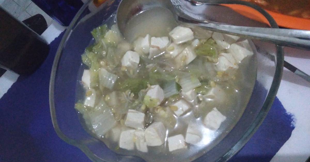Resep Soup tahu simpel oleh Era Trisna - Cookpad