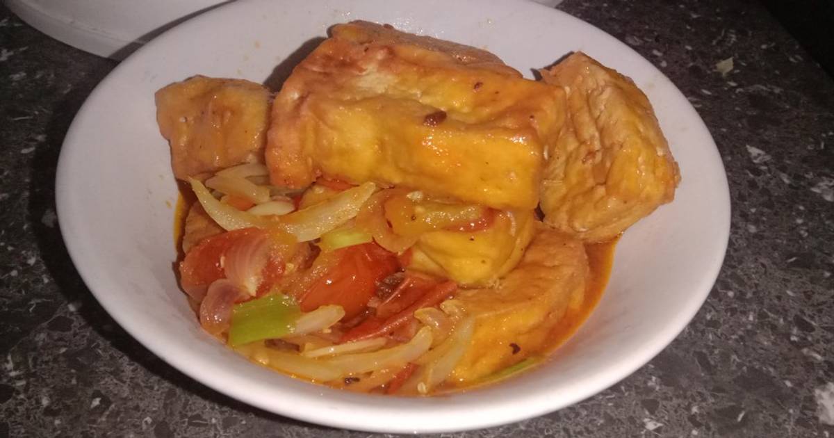 Resep Tahu kuah sambal oleh Fitri I - Cookpad