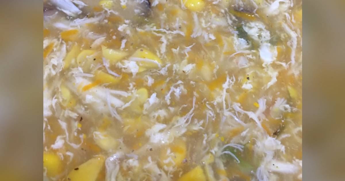 Resep Sup jagung kepiting oleh monica tan - Cookpad