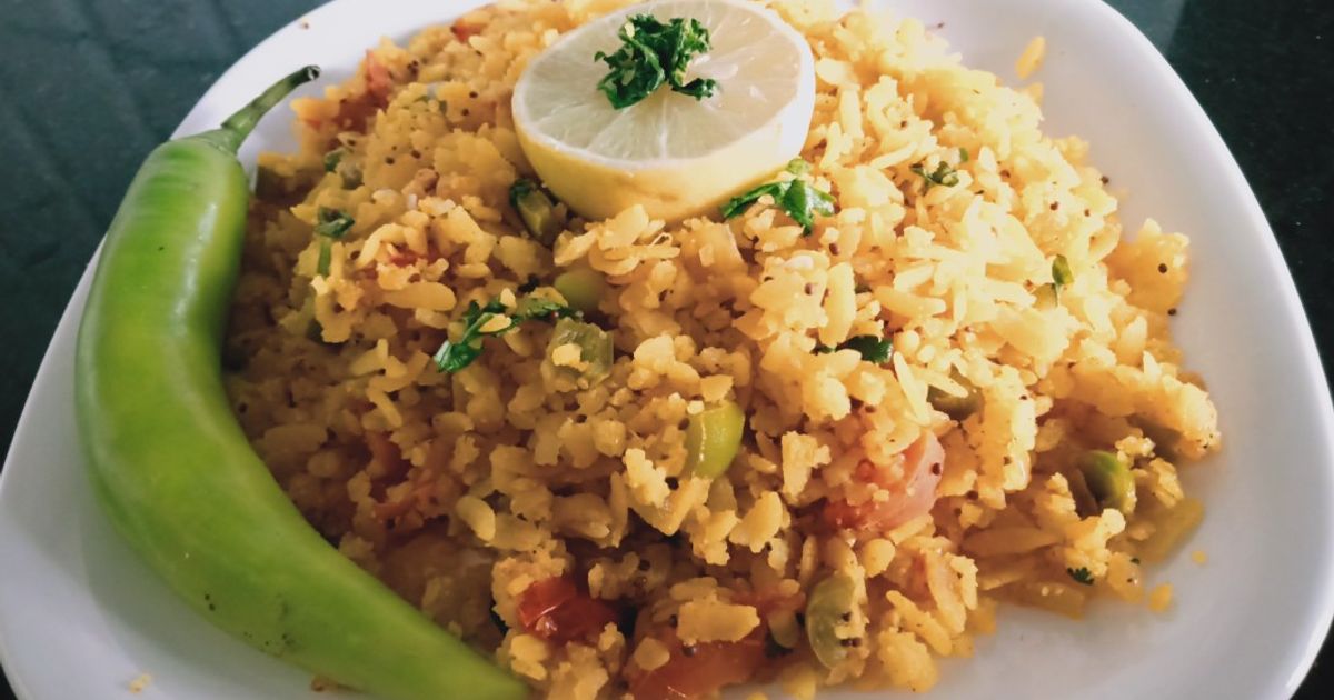 Vegetable Poha Recipe by Neha lalit - Cookpad