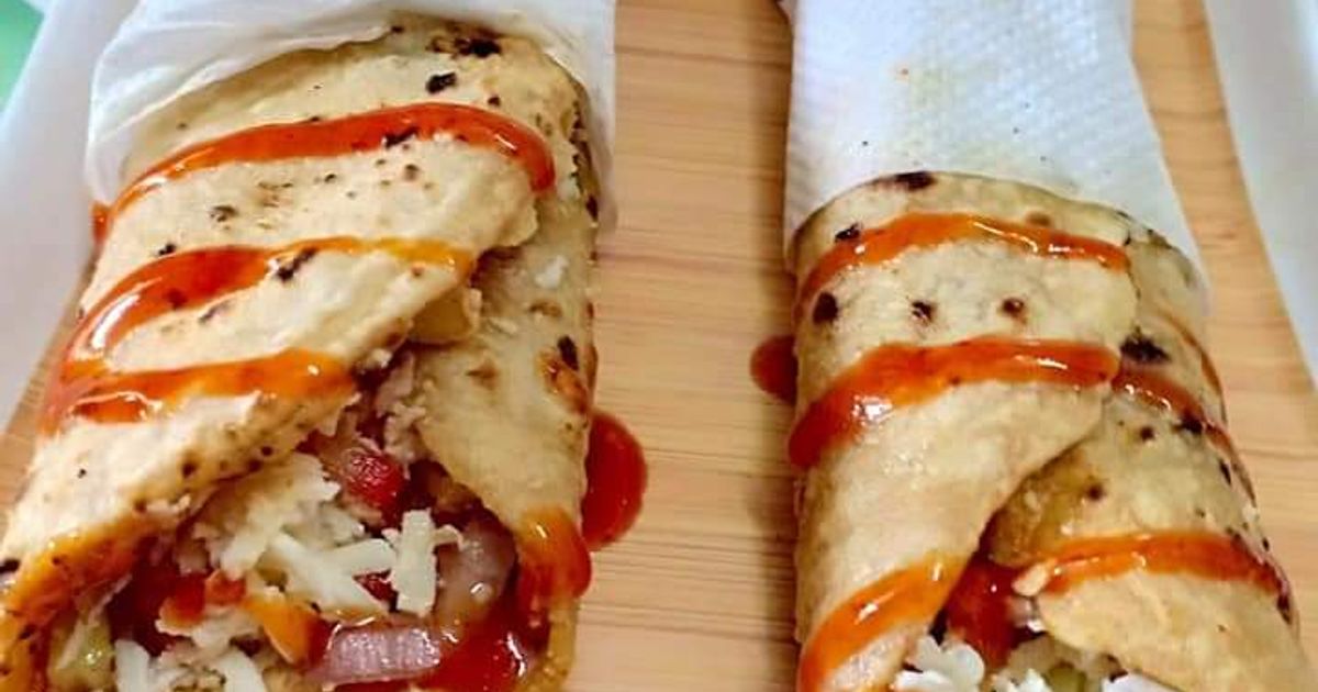 Veg Paneer Salad Frankie Recipe by Satya Jha - Cookpad