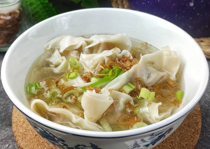 Resep Pangsit Ayam Kuah oleh Chichi Wiranata - Cookpad