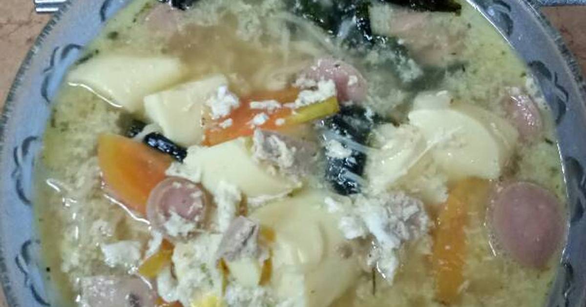 81 resep sup tofu nori enak dan mudah - Cookpad