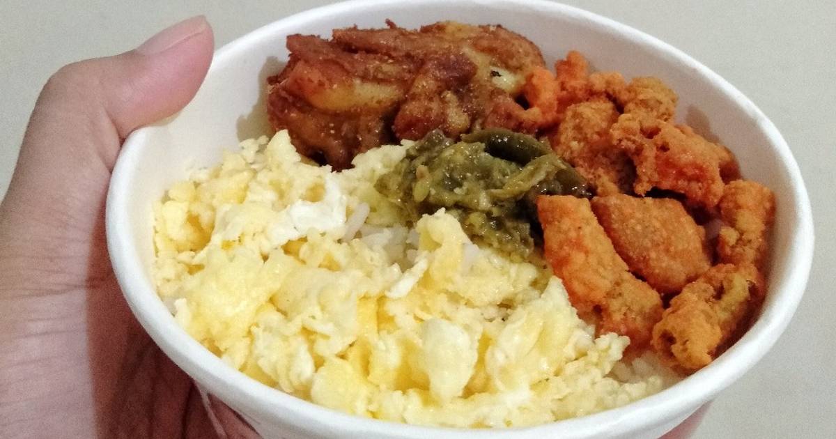 552 resep ayam rice bowl telur enak dan mudah - Cookpad