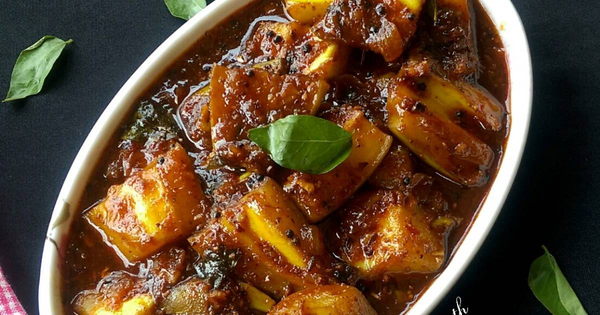 Amba Khatta (traditional odia style instant raw mango pickle) Recipe by ...