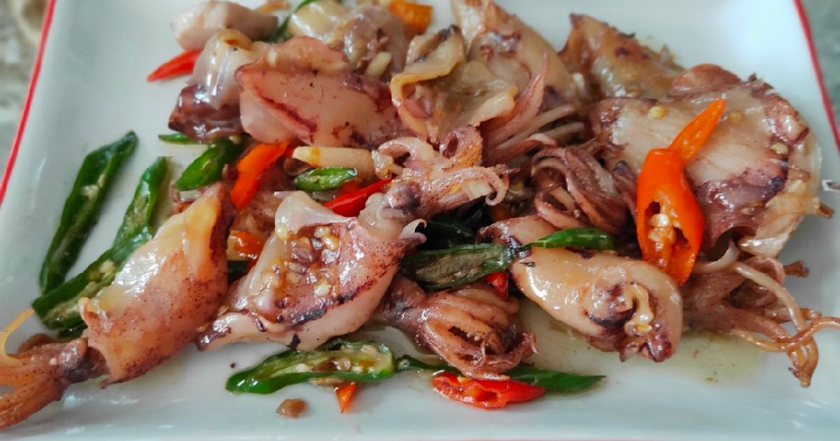 Resep Cumi Asin Senewen Dapok Kamek oleh Dapok Kamek - Cookpad