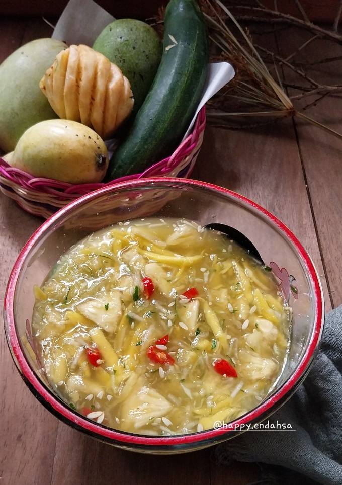 Resep Rujak Timnas (Timun Mangga Nanas) oleh Happy Endahsa (Happy End ...