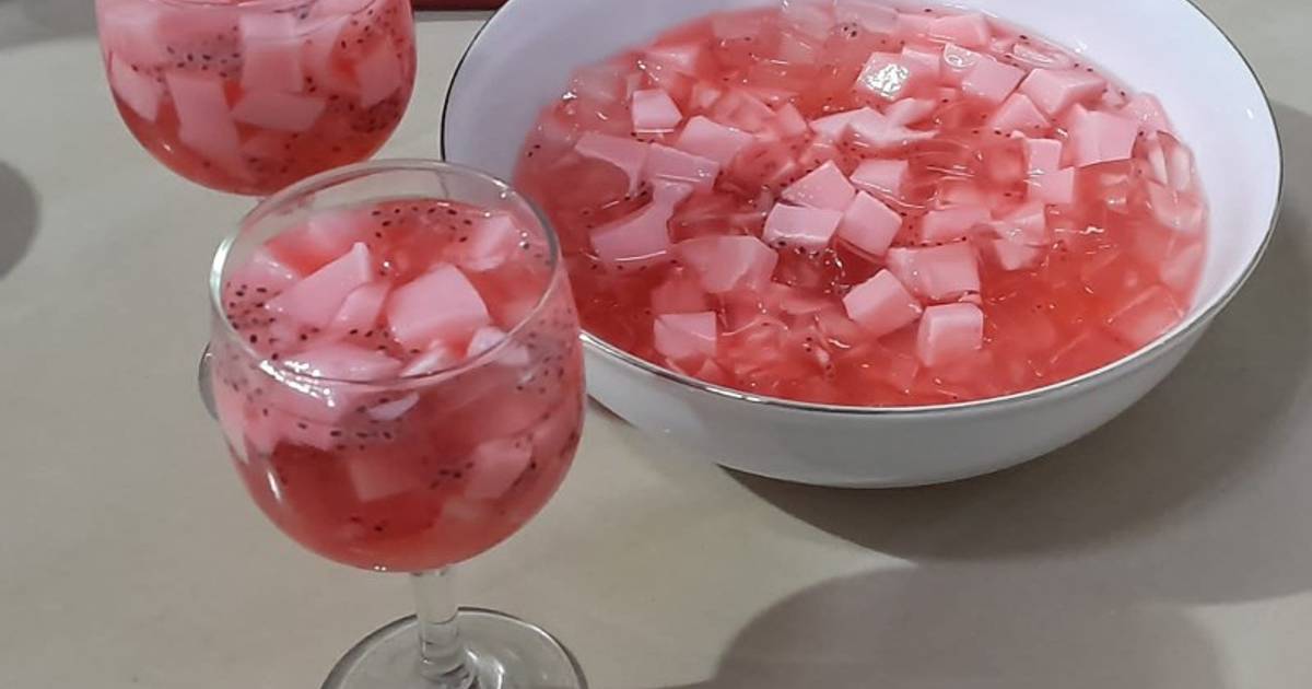 Resep 55 Es Pudding Susu Strawberry Oleh Ummu Iffah Cookpad