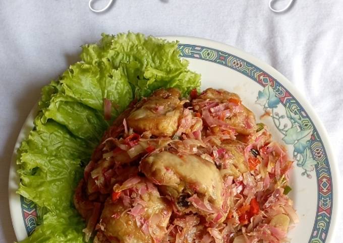 Resep #525 Ayam Sambal Bunga Kecombrang / Kecicang oleh Ratih Anita ...