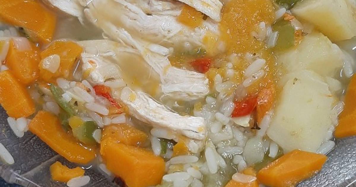 Clásica sopa casera de verduras 🥕🥔🫑🍵 Receta de Vanesa Paz- Cookpad